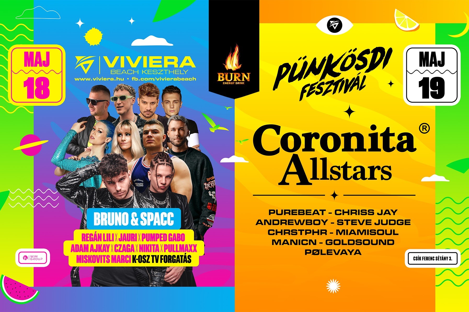 Viviera Beach – I. Pünkösdi Fesztivál | Keszthely | 2024 május 18-19.